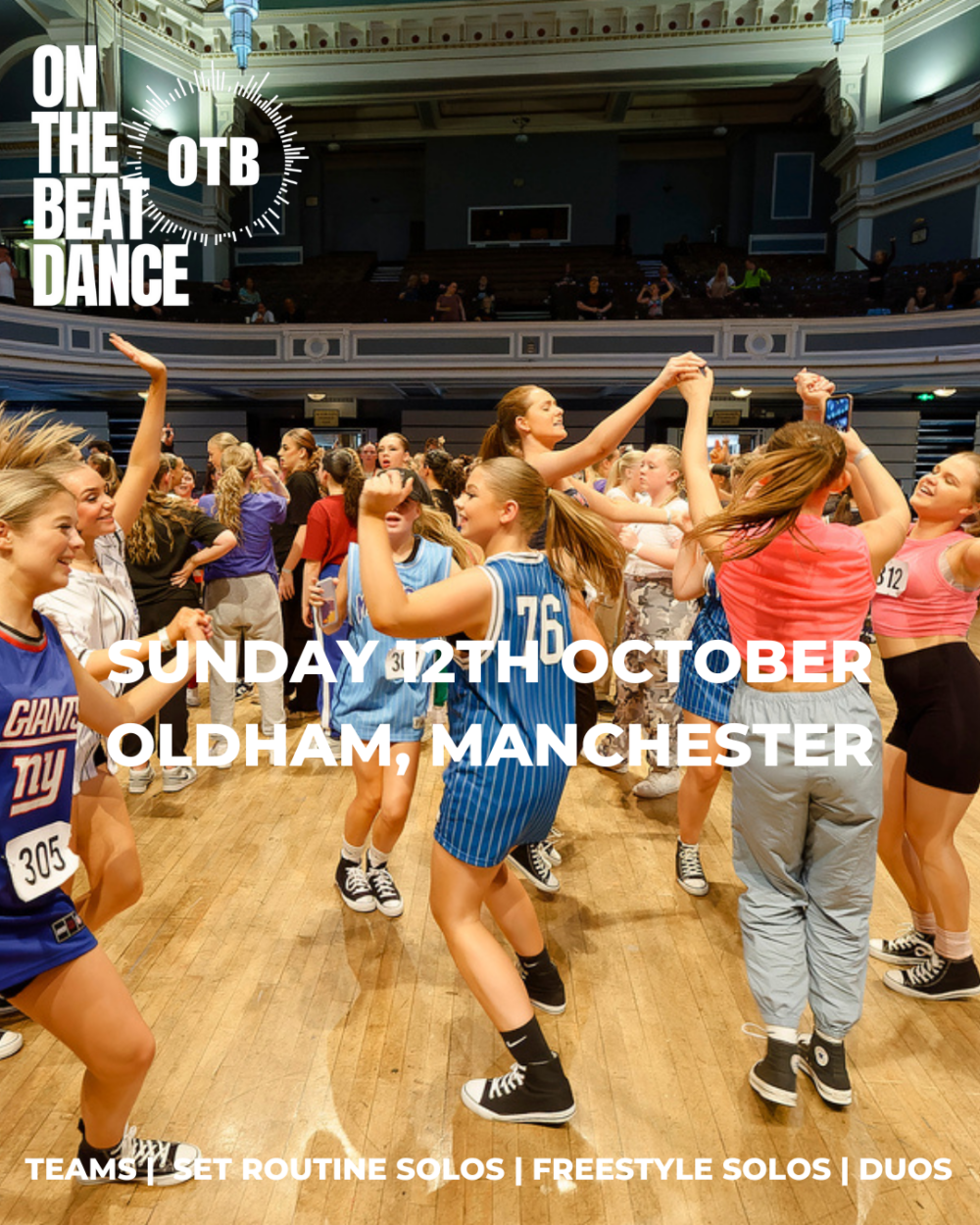 OTB Street Dance Competition October 2025 – QEH, Oldham – On The Beat Dance